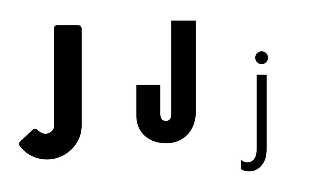 Letras diferentes separadas - Opções para imprimir