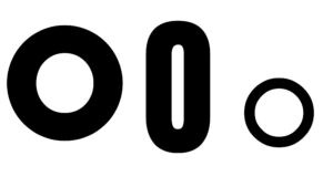 Letras diferentes separadas - Opções para imprimir