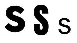 Letras diferentes separadas - Opções para imprimir