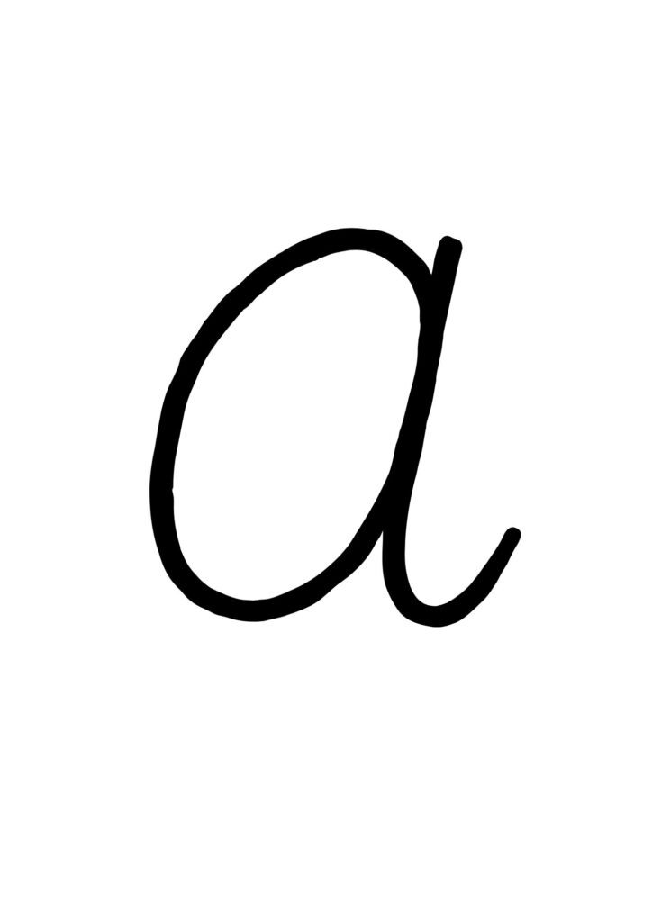 Alfabeto cursivo para imprimir: Baixe aqui! - :: Casa & Artesanato