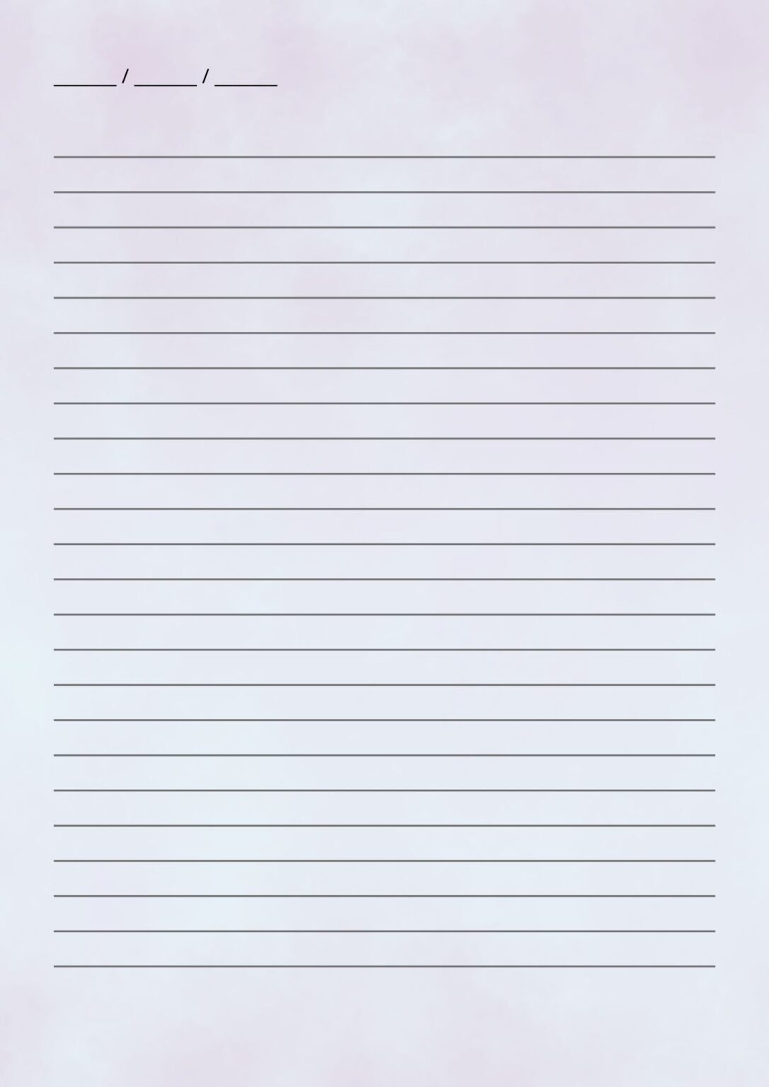 Folhas pautadas imprimir: Veja modelos - :: Casa & Artesanato