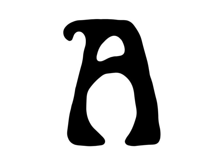 Modelos de Letra A para imprimir: Veja aqui! - :: Casa & Artesanato