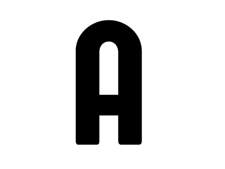 Modelos de Letra A para imprimir: Veja aqui! - :: Casa & Artesanato